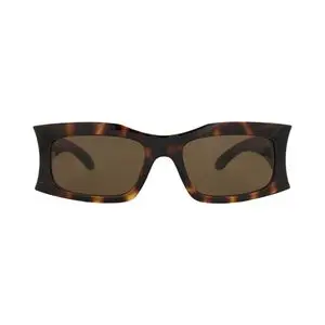 Balenciaga Square-frame Bio Injection Sunglasses - Brown