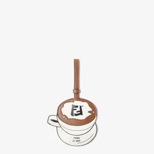 Fendi Cappuccino Travel Address Holder - Multicolour