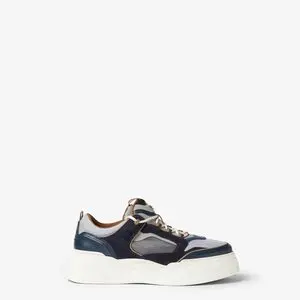Fendi Force Lace-up Low-top Trainers - Multicolour