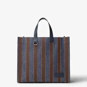 Fendi Pequin Shopper Bag