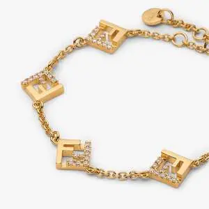Fendi Ff Motif Bracelet
