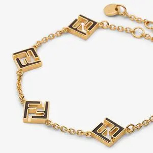 Fendi Ff Motif Bracelet