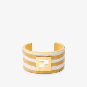 Fendi Ff Logo Resin Bracelet - Multicolour