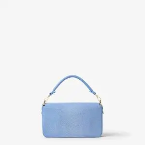 Fendi Baguette Mini In Periwinkle Blue Stingray Leather
