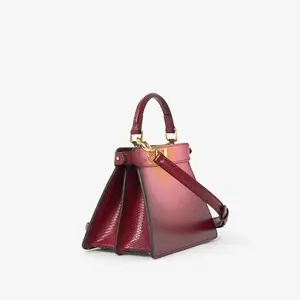 Fendi Peekaboo Iseeu Petite Karung Snake Bag