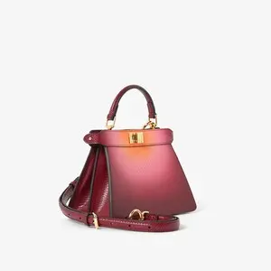 Fendi Peekaboo Iseeu Petite Karung Snake Bag