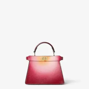 Fendi Peekaboo Iseeu Petite Karung Snake Bag