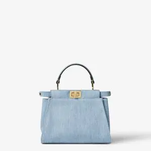 Fendi Peekaboo Mini Bag - Light Blue