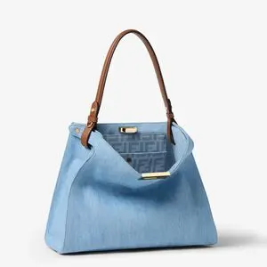 Fendi Way Medium Bag - Light Blue