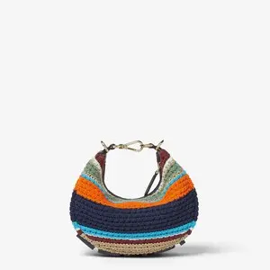Fendi Fendi Mini Fendigraphy Hobo Bag Multicolour