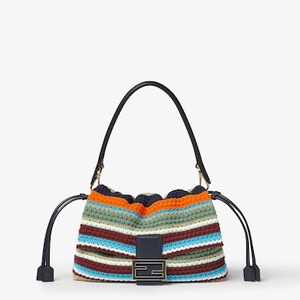 Fendi Mamma Baguette Medium Bag - Multicolour