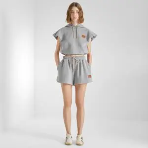 Fendi Wave Pulse Lace-up Sneakers In Salmon Leather