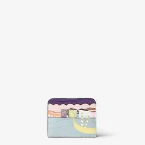 Fendi Postcards Card Case - Multicolour