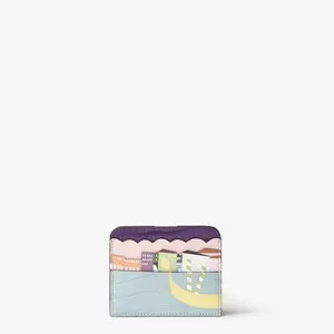 Fendi Postcards Card Case - Multicolour