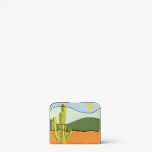 Fendi Postcards Card Case - Multicolour