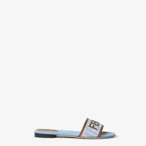 Fendi Fendi Slides Light Blue