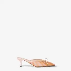 Fendi Colibrì Lite Mesh Sabots - Pink