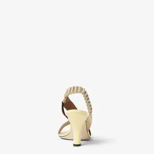 Fendi Iconic Colibrì Sandals - Yellow