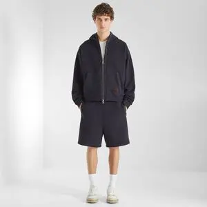Fendi Bermuda Shorts With Selleria Stitching