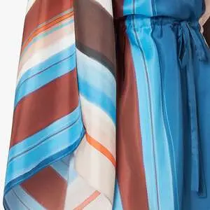 Fendi Silk Kaftan Dress - Multicolour