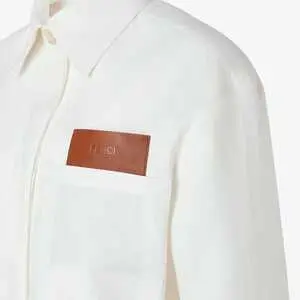 Fendi Single-breasted Belted Jacket