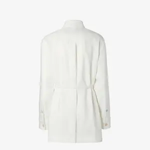 Fendi Single-breasted Belted Jacket