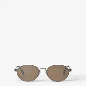 Fendi Sky Oval Sunglasses - Brown
