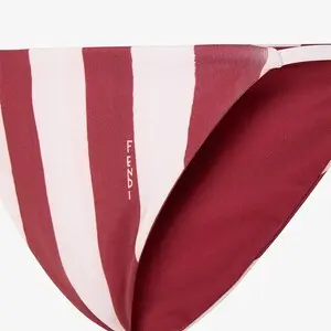 Fendi Reversible Pequin Stripe Bikini Briefs - Red