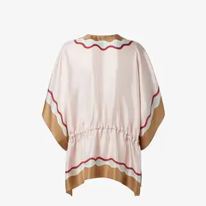 Fendi Silk Poncho