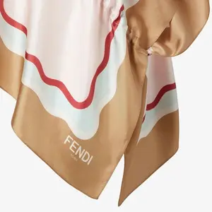 Fendi Silk Poncho