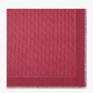 Fendi Ff Shawl - Red