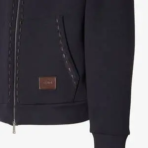 Fendi Long Sleeve Hooded Sweatshirt