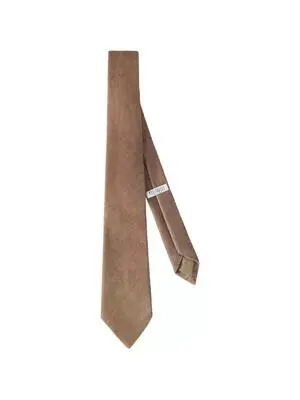Brunello Cucinelli Logo Ties For Men