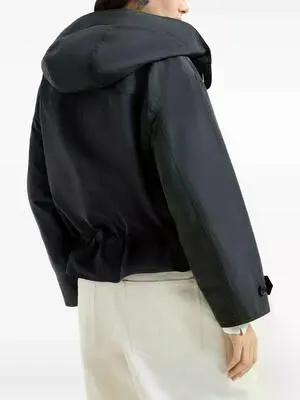 Brunello Cucinelli Techno Cotton Taffeta Jacket
