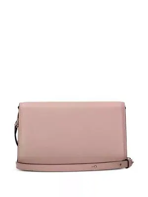 JIMMY CHOO Avenue Embossed Crossbody Bag - Pink