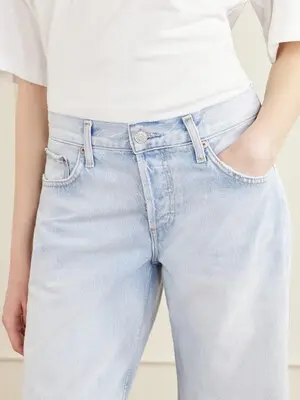 AGOLDE Low Rise Loose Straight-leg Organic Jeans