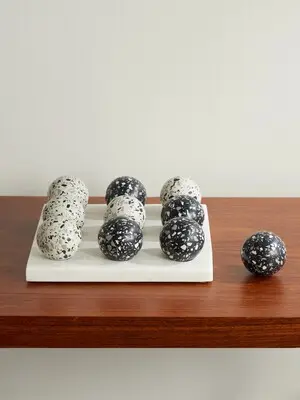 THE CONRAN SHOP Pietra Stone Tic-tac-toe Set - Multi