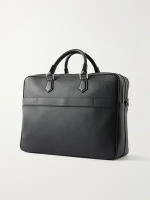 SERAPIAN Full-grain Leather Briefcase