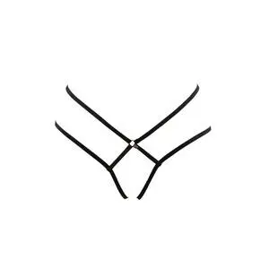 MY MOKONDO Shortini Bikini Strap Harness - Black