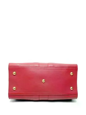 Saint Laurent Cabas Chyc Handbag - Red