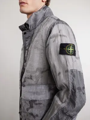 Stone Island Camouflage-print Shell Jacket