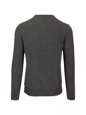 Polo Ralph Lauren Embroidered Wool Sweater - Grey