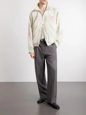 Our Legacy Casino" Floral Print Shell Jacket - Neutrals