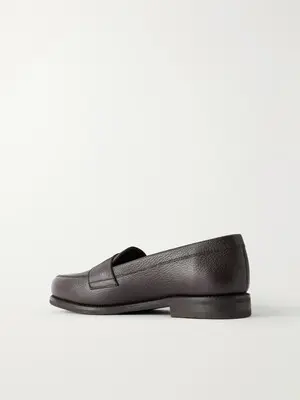 MORJAS The Ivy Leather Penny Loafers