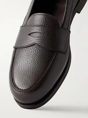 MORJAS The Ivy Leather Penny Loafers