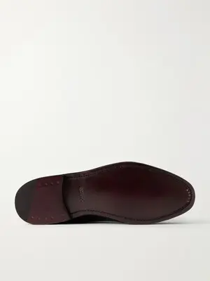 MORJAS Monk Strap Leather Shoes