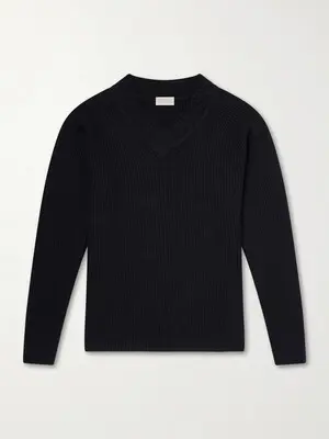 John Smedley Carden Recycled-cashmere And Wool-blend Sweater