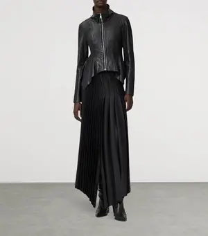 ALLSAINTS Leather Grace Biker Jacket