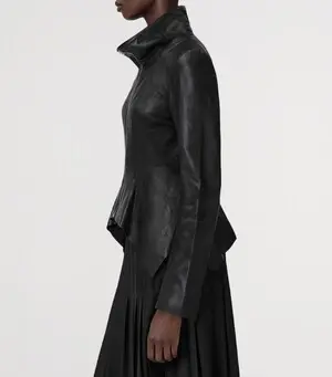 ALLSAINTS Leather Grace Biker Jacket