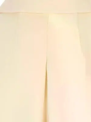 Max Mara Cropped Jacket With Pleat Detail - Neutrals